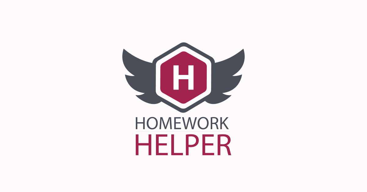 Homework Help Online by Top 1% Homework Helpers